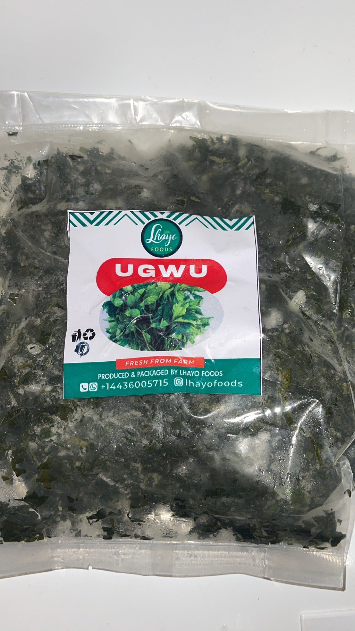 FRESH FROZEN UGWU – Lhayo Foods