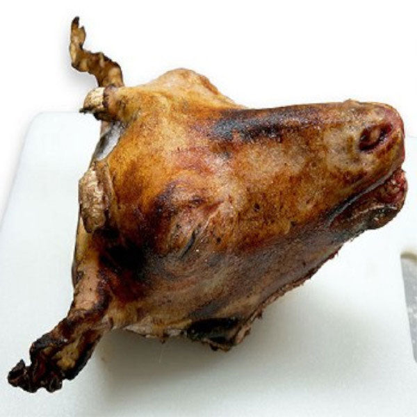 Home HALAL BURNT GOAT HEAD